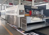 China Corrugated Flexo Slotter Die Cutter Folder Gluer Strapper Inline 1200x2400mm 300pcs/min for sale