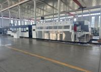 China Corrugated Flexo Slotter Die Cutter Folder Gluer Strapper Inline 1200x2400mm 300pcs/min for sale