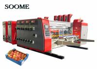 China SOOME SMYS 1200x2400mm Flexo Printer Slotter Die Cutter for Corrugated Box Making 100-300pcs/min for sale