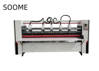 China Thin Blade Slitter Scorer Machine 380V 50Hz Tungsten Steel 190x105mm for Paperboard for sale