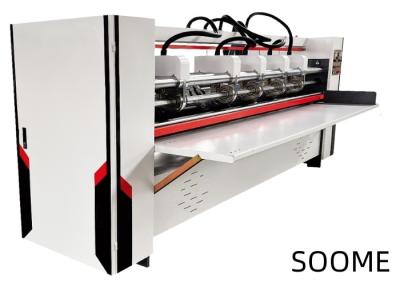 China SOOME Thin Blade Slitter Scorer Machine 380V 50HZ 0-16mm Paperboard CE for sale