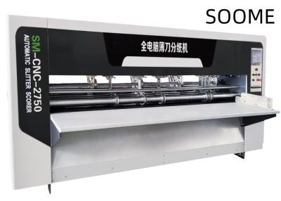China SOOME SMBD-CNC Auto Gap Adjustment Servo Thin Blade Slitter Scorer Machine 2500-3000mm for sale