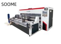 China SOOME DNC Auto Feeder Thin Blade Slitter Scorer Machine 26kw 2500mm for sale