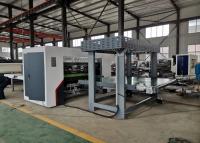 China Auto Kick Feed Honeycomb Cardboard Cutting Machine 4-12 Blades 17KW for sale