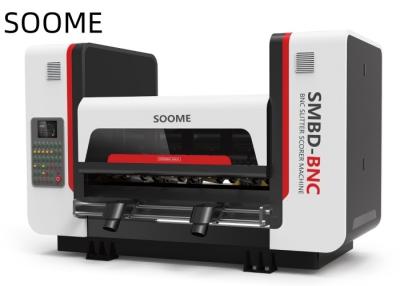 China SOOME BNC Thin Blade Slitter Scorer Machine 250m/min 1850mm Efficient Width Inline Corrugated Slitter Scorer for sale