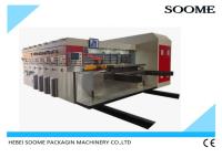 China SOOME SMYS Flexo Printer Slotter Die Cutter 1200x2400mm Corrugated Box Packing Line for sale