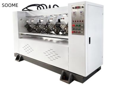 China Corrugated Slitter Scorer Machine Inline 100m/min 2000mm Electric Blade Adjustment for sale