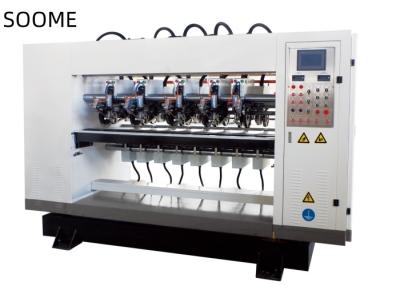 China SOOME SMBD-QDDJY Thin Blade Slitter Scorer Machine 100m/min 1850mm/2250mm for Corrugated Production Line for sale