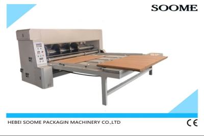 China Chain Feeder Corrugated Flexo Printer Slotter Die Cutter Machine for sale