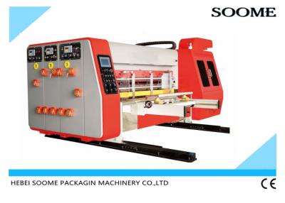 China SOOME SMYS Flexo Printer Slotter Die Cutter 2-7mm Corrugated Board 100-300pcs/min for sale