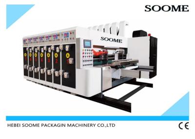 China SOOME SMYS Flexo Printer Slotter Die Cutter 1200x2400mm Corrugated Box Making Machine for sale
