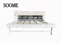 China SOOME KC-1628 Chain Feeder Corrugation Slotter Machine 1600x2800mm for Corrugated Box Making for sale