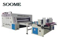 China Flexo Printer Slotter Die Cutter 1200x2400mm 40-60pcs/min Chain Feeder for Corrugated Box Making for sale