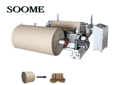 China SOOME SMFQ-1600 Hydraulic Kraft Paper Slitting Rewinding Machine 200M/min 1600mm Mill Roll for sale