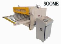 China SOOME NC Single Corrugated Slitting Cutting Machine 1200-1800 4.0KW 70m/min for sale