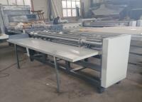 China Manual Feeder Rotary Blade Slitting Scoring Machine 1.5KW 50mm Min Slitting for sale