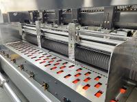 China Thin Blade Slitter Scorer Machine Inline 2750 3250 150m/min for Corrugated Cardboard for sale
