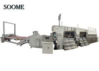 China SOOME SMYS Flexo Printer Slotter Die Cutter 220Pcs/min 1200x2400mm Corrugated Box Printing Machine for sale