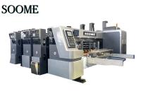 China SOOME SMYS-924 1 Color Flexo Printer Slotter Die Cutter 900x2400mm 30KW for Pizza Box for sale