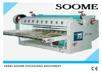 China Chrome Plated Corrugated Cardboard Production Line Rated Max Load 3000kg Width 1600-2000mm for sale