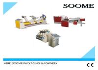 China Single Facer Corrugated Box Production Line 120m/min 1600mm Width Auto Cycle Gluing Machine for sale