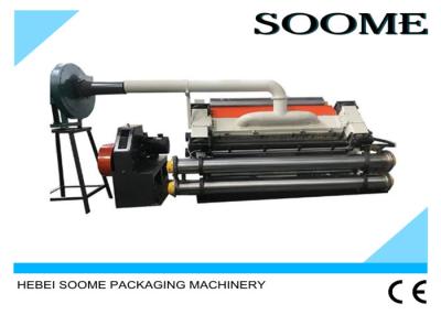 China High Speed Single Ply Corrugated Cardboard Making Machine With Resin Sand Casting for sale