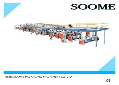 China High Precision Corrugated Paperboard Production Line 3 Layers 1800mm 100m/min for sale
