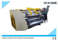 China Electrical Adjustment Single Facer Corrugated Machine Flute Forming Machine for sale