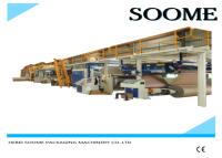 China 5 Layers Corrugated Cardboard Production Line Fully Automatic 2000mm Width 150m/min for sale