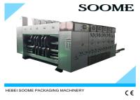 China Large Capacity Flexo Printer Slotter Machine Water Based Printing High Overprint Accuracy for sale