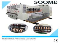 China High Efficiency Flexo Printer Slotter , 220V 380V Corrugated Box Printing Machine for sale