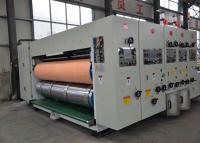 China Electrical Flexo Printer Slotter Die Cutter Pneumatic Locking French Schneider Electric Elements for sale
