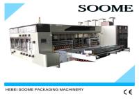 China Dust Proof Flexo Printer Slotter Die Cutter With Lead Edge Suction Feeding System for sale