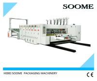 China Multicolor Flexo Printing Machine High Speed 150Pcs/Min For Corrugated Carton for sale