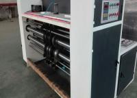 China Lead Edge Feeder Flexo Die Cutter / Mini Flexographic Printing Machine for sale