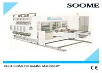 China Lead Edge Feeder Flexo Die Cutter / Mini Flexographic Printing Machine for sale