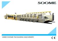 China Fully Automatic Flexo Printer Slotter Die Cutter , Rotary Die Cutting Equipment for sale