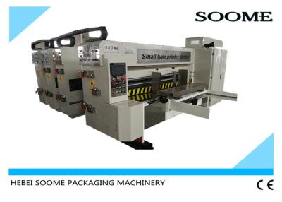China Electrical Flexo Printer Slotter Machine Die Cutting For Small Cartons / Express Box for sale