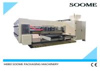 China High Precision Flexo Printer Slotter Die Cutter PLC Control For Corrugated Cartons for sale