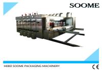 China High Speed Flexo Printer Slotter Die Cutter 180pcs/min 1250x2400mm Carton Printing Machine with PLC for sale