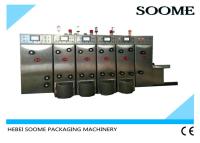 China High Speed Flexo Printer Slotter Die Cutter 180pcs/min 1250x2400mm Carton Printing Machine with PLC for sale
