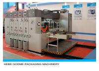 China High Precision Flexo Printing Die Cutting Machine PLC Controlled 400mm Printing Roller for sale