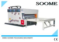 China Chain Feeder Flexo Printer Slotter Die Cutter Two Color Flexo Printing Machine for sale