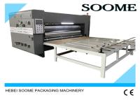 China Semi Auto Flexo Printer Slotter Die Cutter Flexo 2 Color Flexo Printing Machine for sale