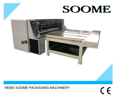China Semi Auto Rotary Slotting Machine 4 Blades RS4 Color Customized for Carton Production for sale