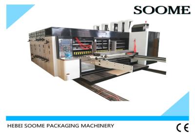 China Intelligent Flexo Printer Slotter Die Cutter 1450x2600mm 200pcs/min Carton Box Making Machine for sale