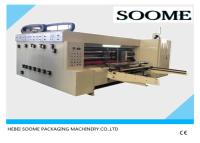 China High Speed Corrugated Flexographic Printing Die Cutting Slotting Machine 2 Colors 2800mm for sale