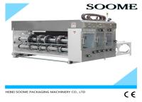 China Semi Auto Flexo Die Cutter Water Based Printing Slotting Machine 2400mm for sale