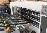 China High Precision Flexo Printer Slotter Die Cutter ,  Print And Cut Machine for sale