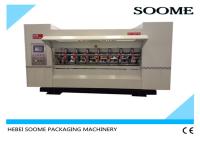 China Automatic Thin Blade Slitter Scorer Machine 200m/min Servo NC Type 1600mm for sale